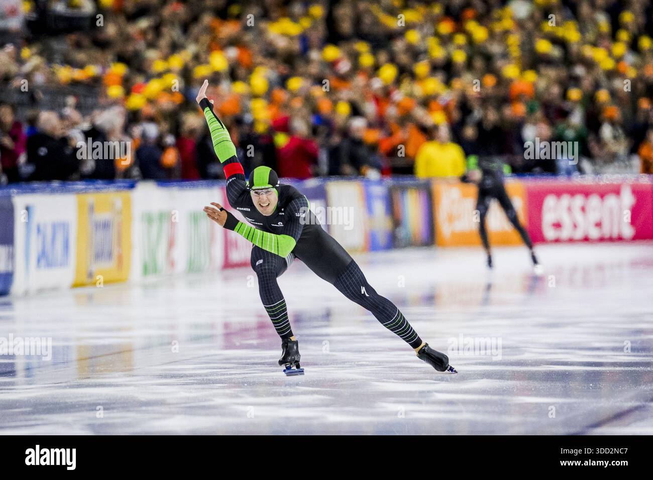 HEERENVEEN - Jenning de Boo in action during the men's 500m on the ...