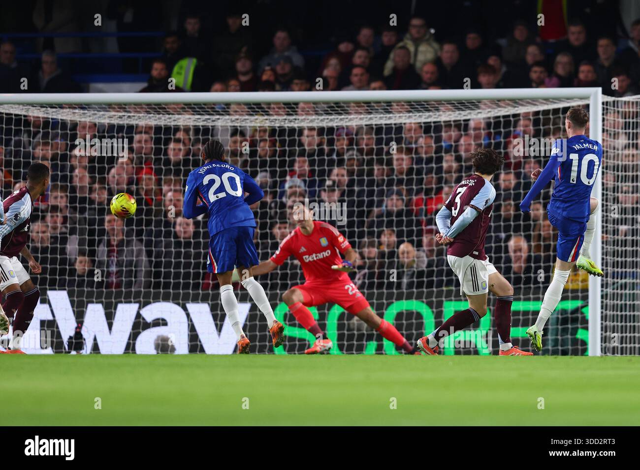 London, England, 27th December 2025. Cole Palmer of Chelsea shoots at ...