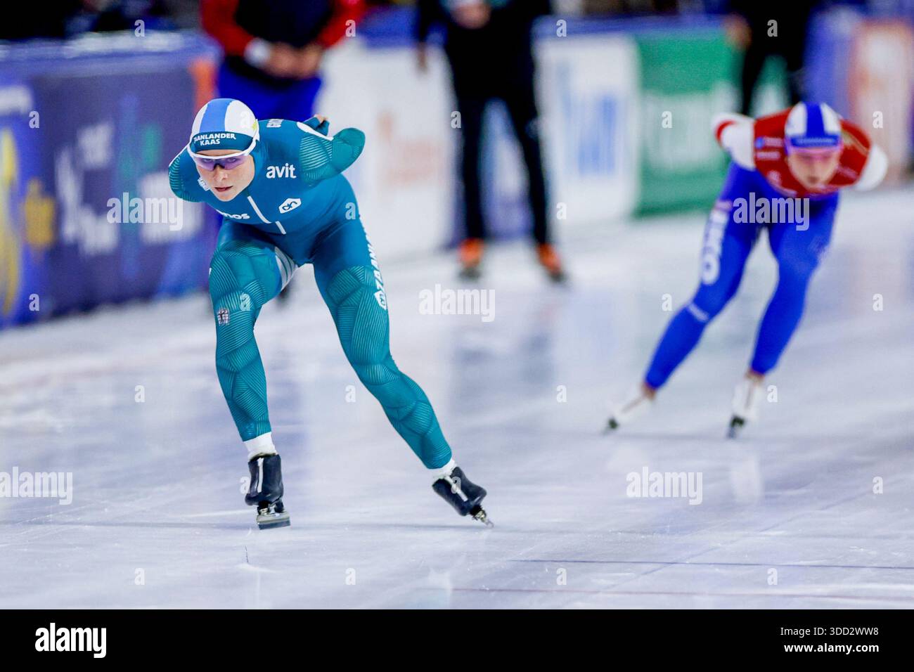 Marijke Groenewoud of Team Albert Heijn Zaanlander and Joy Beune of ...