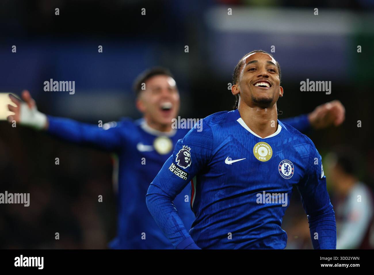 LONDON, UK - 27th Dec 2025: Joao Pedro of Chelsea celebrates scoring ...