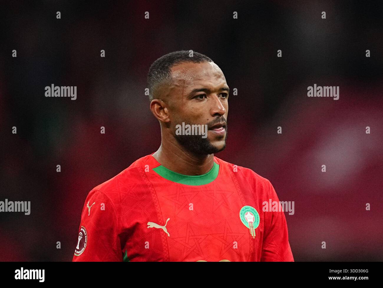 December 26 2025: Ayoub El Kaabi of Morocco looks on during a 2025 ...