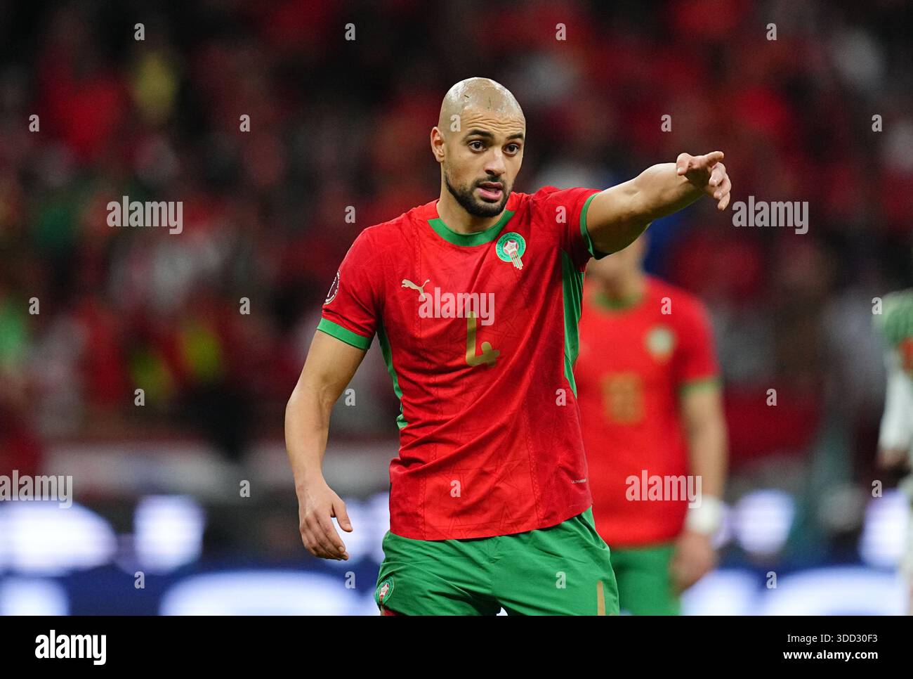 December 26 2025: Sofyan Amrabat of Morocco looks on during a 2025 ...