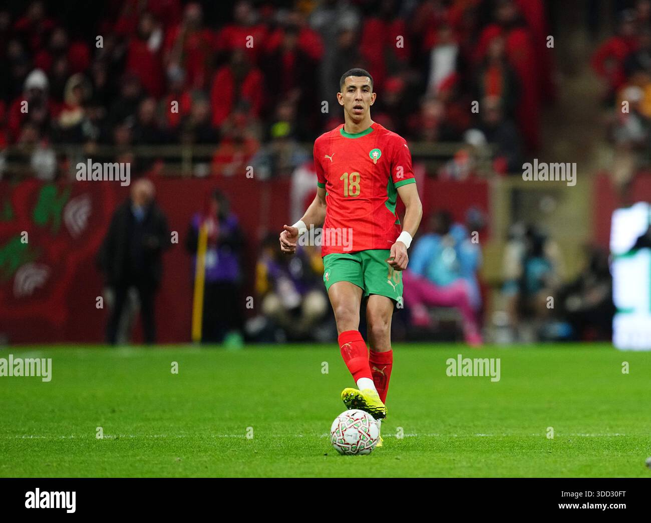 December 26 2025: Jawad El Yamiq of Morocco controls the ball during a ...