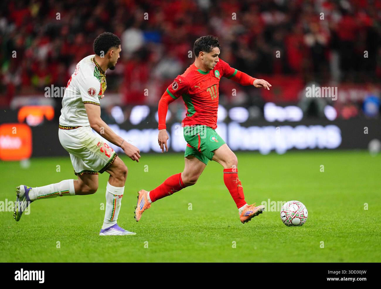 December 26 2025: Brahim Abdelkader Diaz of Morocco controls the ball ...