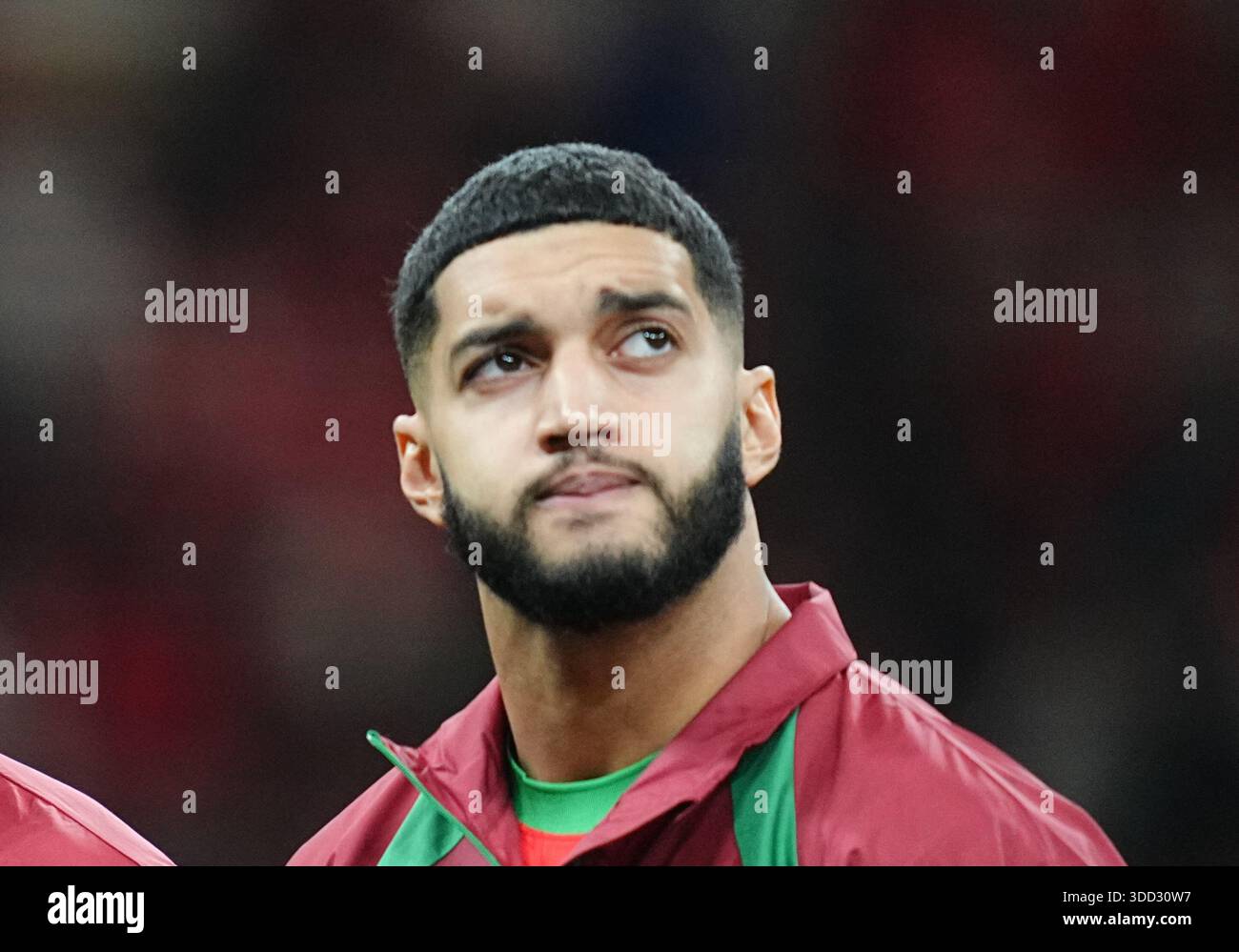 December 26 2025: Ismaeel Saibari of Morocco looks on during a 2025 ...