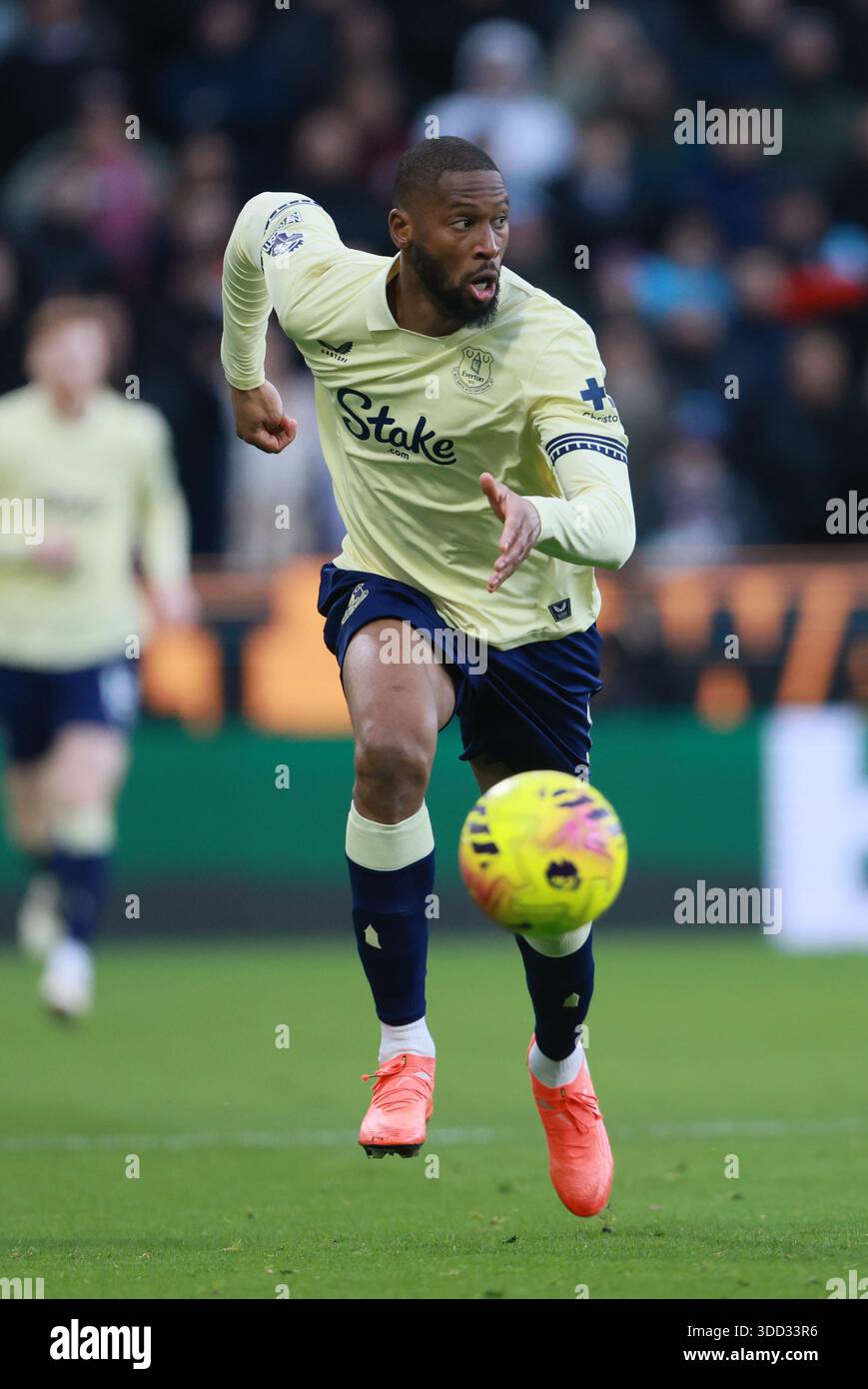 Everton's Beto during the Premier League match at Turf Moor, Burnley ...
