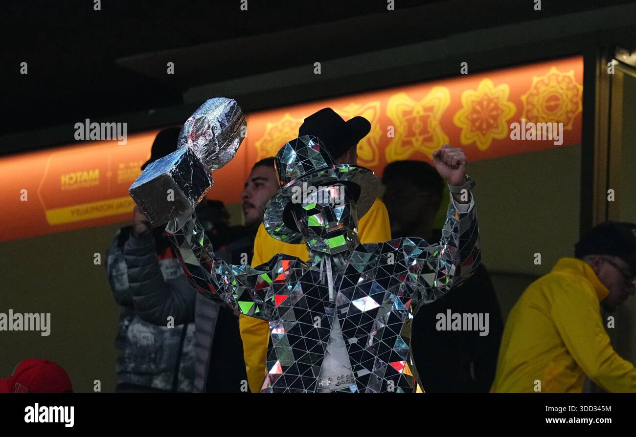 December 26 2025: Morocco fans looks on during a 2025 AFCON Africa Cup ...