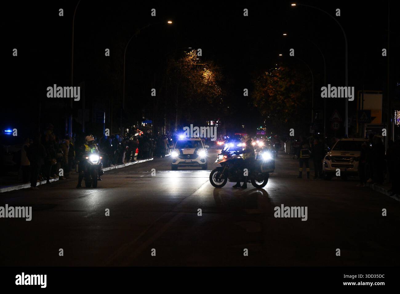 Journey of the Olympic Torch at the Latina City on Dec 26, 2025 in ...
