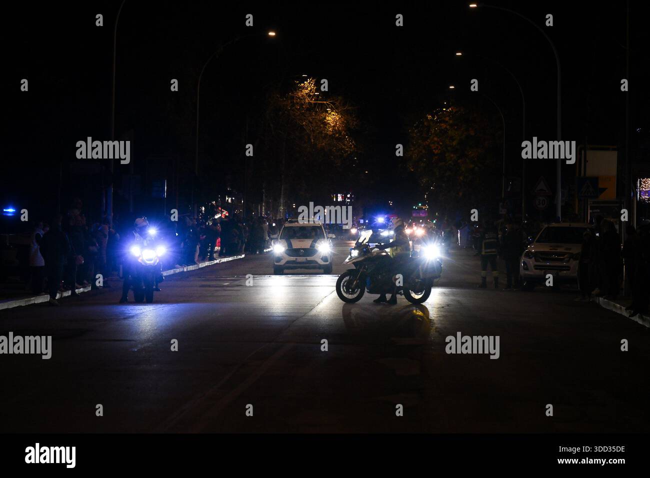 Journey of the Olympic Torch at the Latina City on Dec 26, 2025 in ...