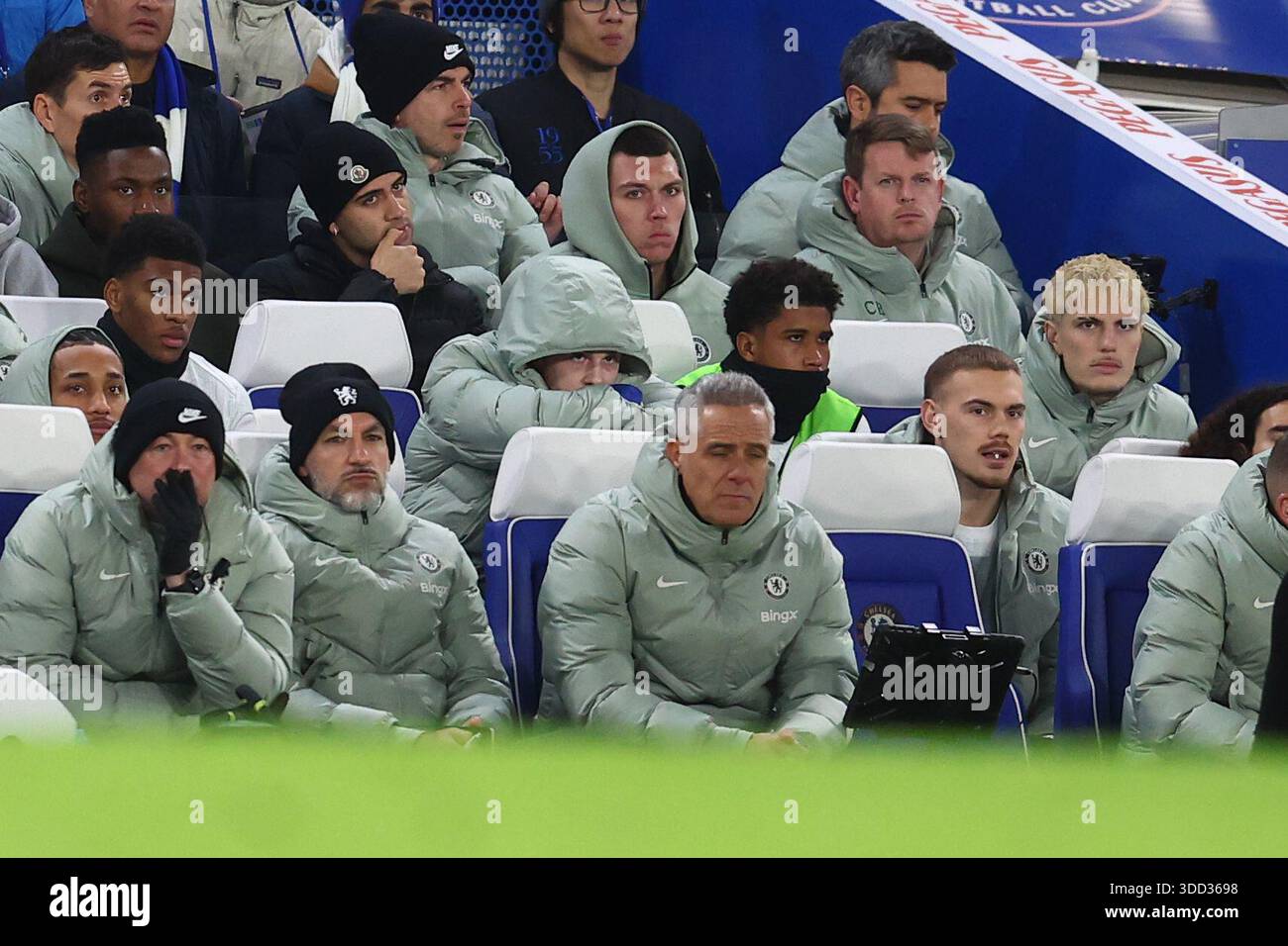 London, England, 27th December 2025. Cole Palmer of Chelsea looks ...
