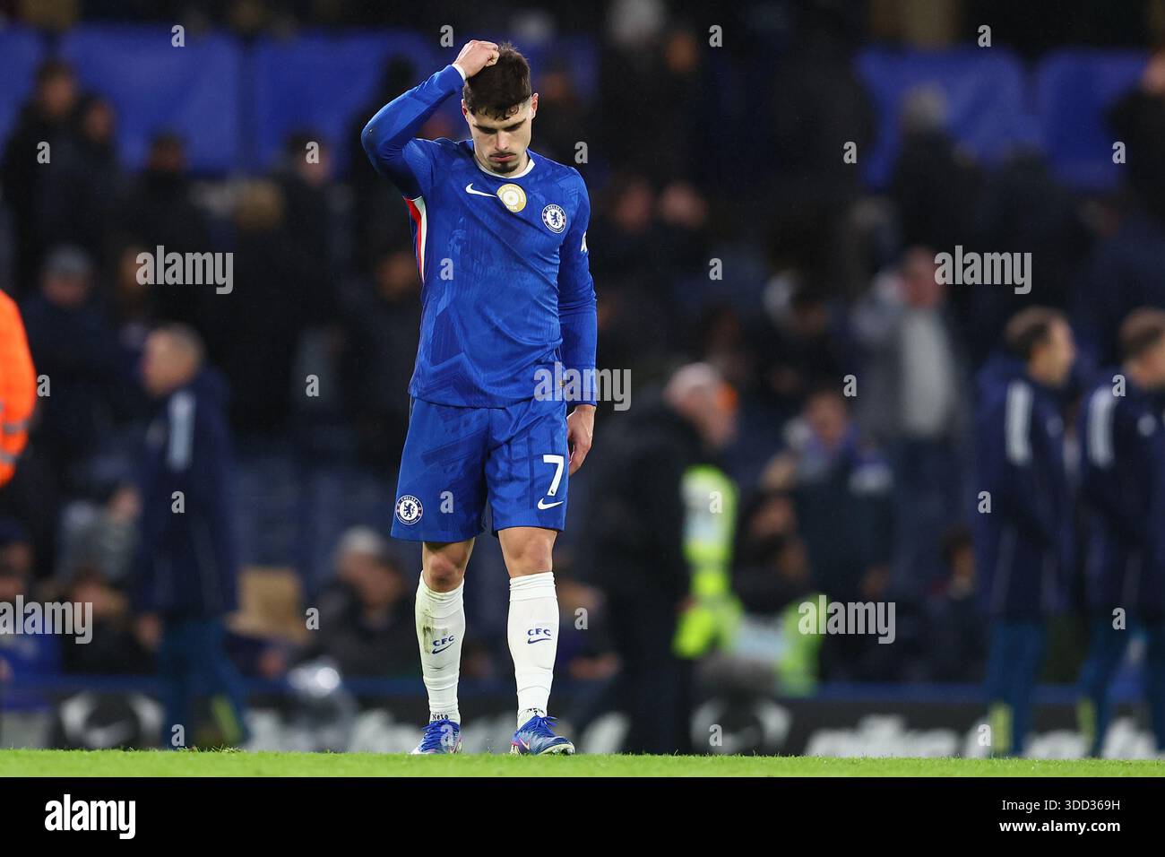 London, England, 27th December 2025. Pedro Neto of Chelsea looks ...