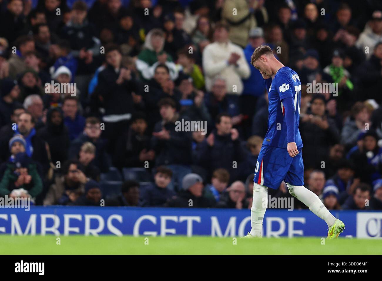 London, England, 27th December 2025. Cole Palmer of Chelsea looks ...