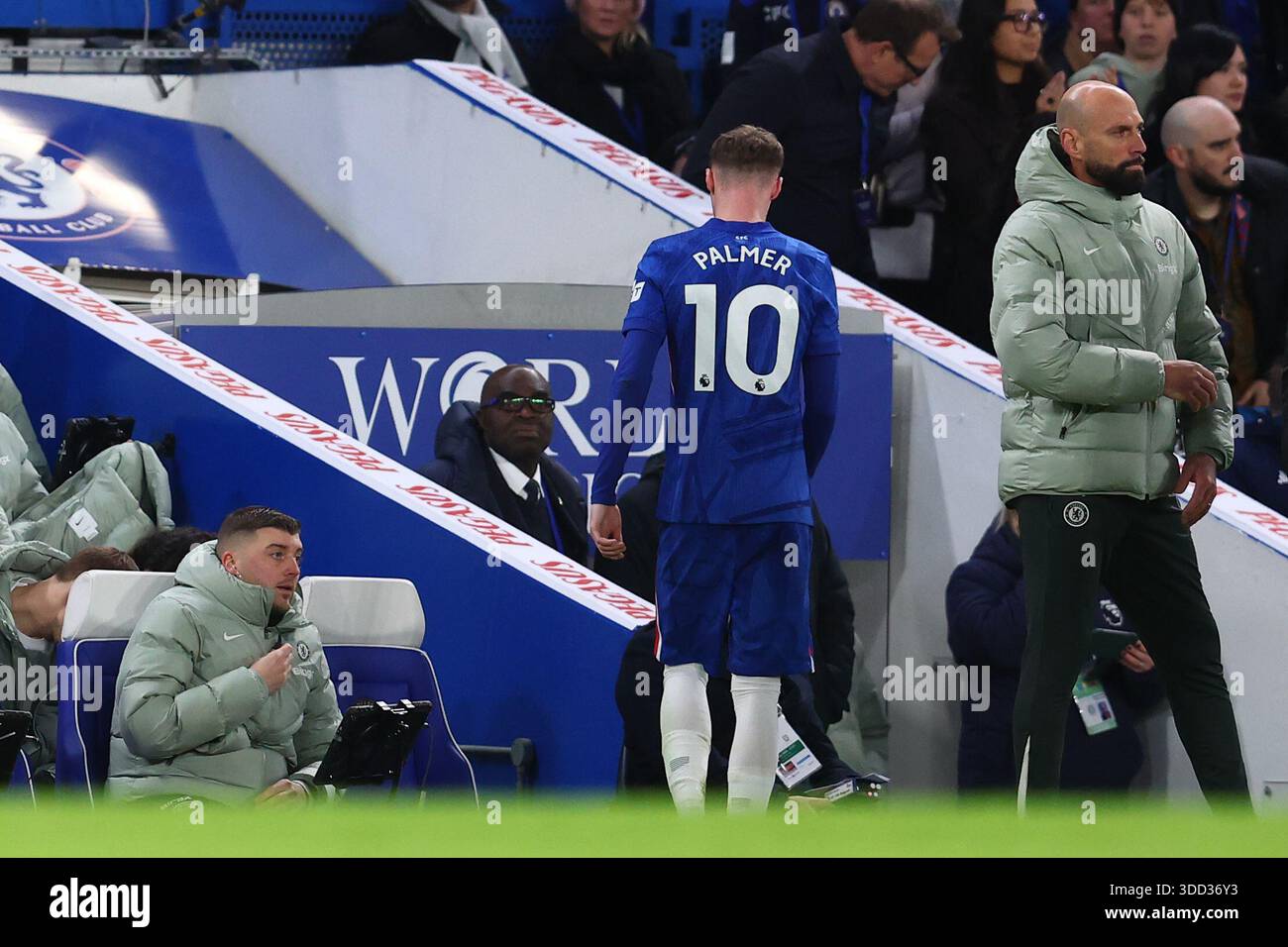 London, England, 27th December 2025. Cole Palmer of Chelsea leaves the ...
