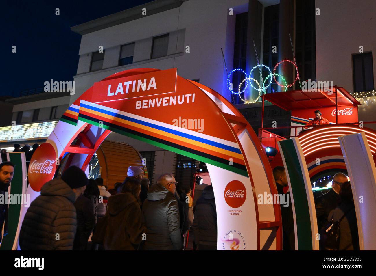 26th Dec 2025, Latina City, Latina, Italy; Journey of the Olympic Torch ...