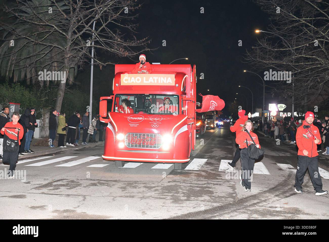 26th Dec 2025, Latina City, Latina, Italy; Journey of the Olympic Torch ...
