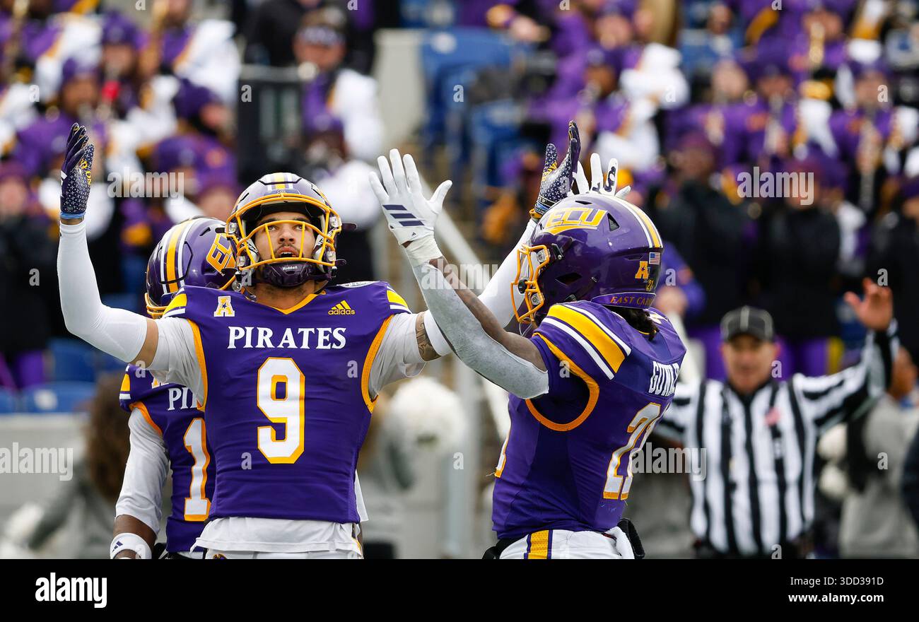 December 27, 2025: ECU Pirates WR #9 Anthony Smith celebrates a ...