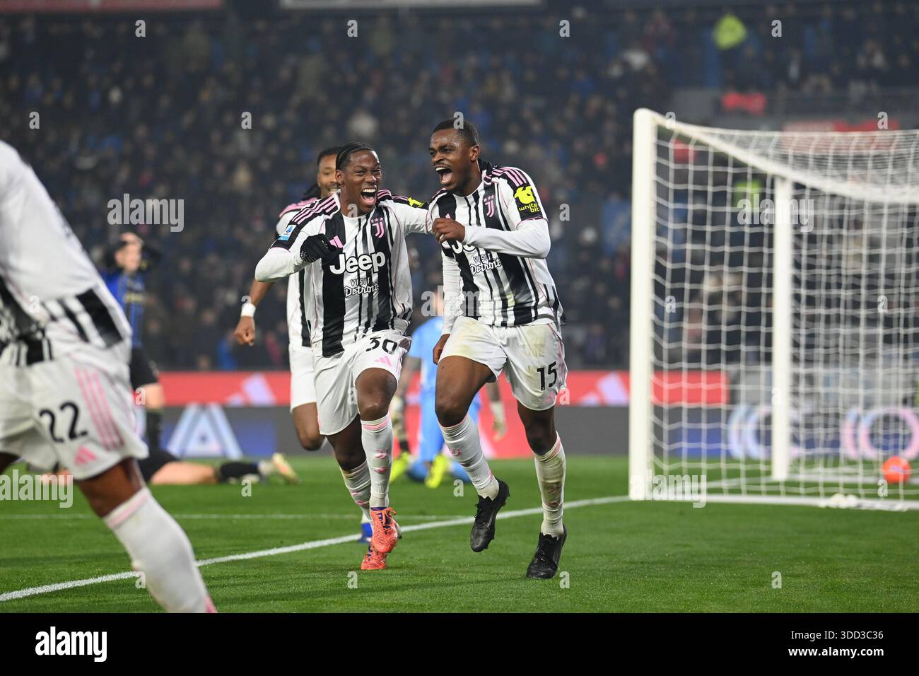 Pierre Kalulu (Juventus Fc) celebrating his goal during Pisa SC vs ...