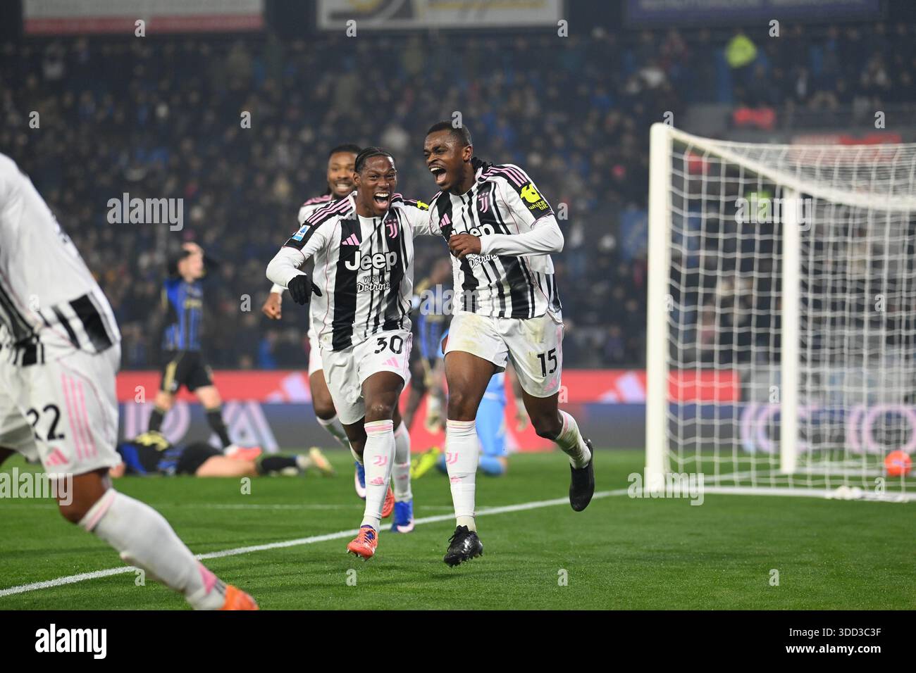 Pierre Kalulu (Juventus Fc) celebrating his goal during Pisa SC vs ...