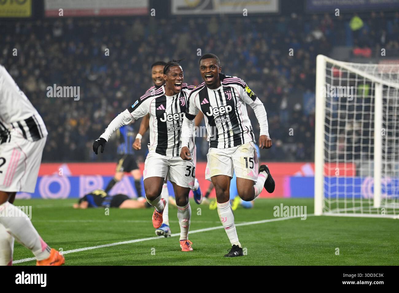 Pierre Kalulu (Juventus Fc) celebrating his goal during Pisa SC vs ...