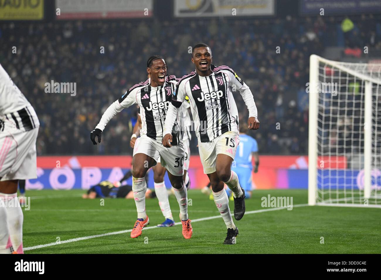Pierre Kalulu (Juventus Fc) celebrating his goal during Pisa SC vs ...