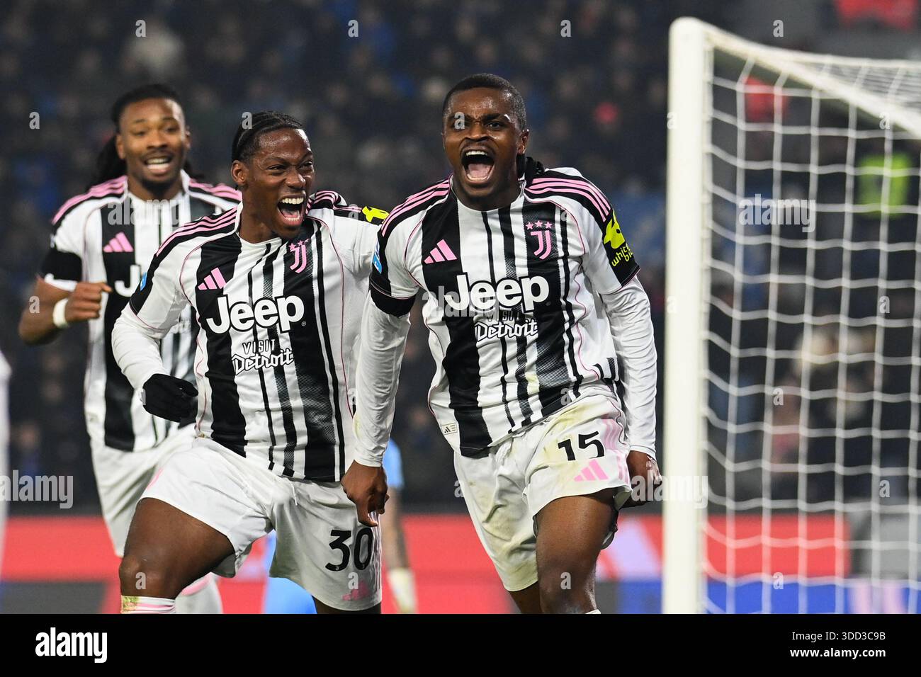 Pierre Kalulu (Juventus Fc) celebrating his goal during Pisa SC vs ...