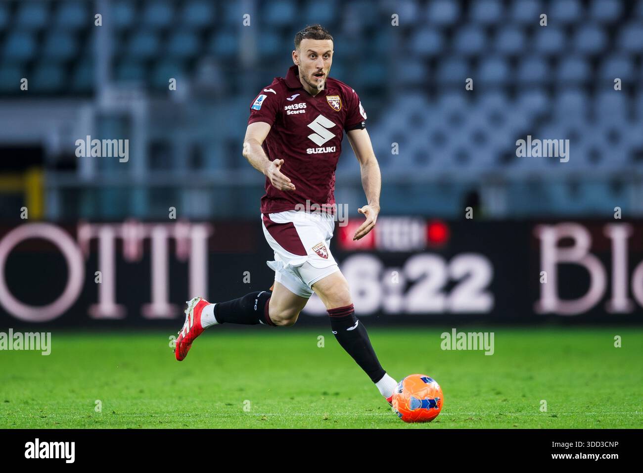 Ardian Ismajli of Torino FC in action during the Serie A football match ...