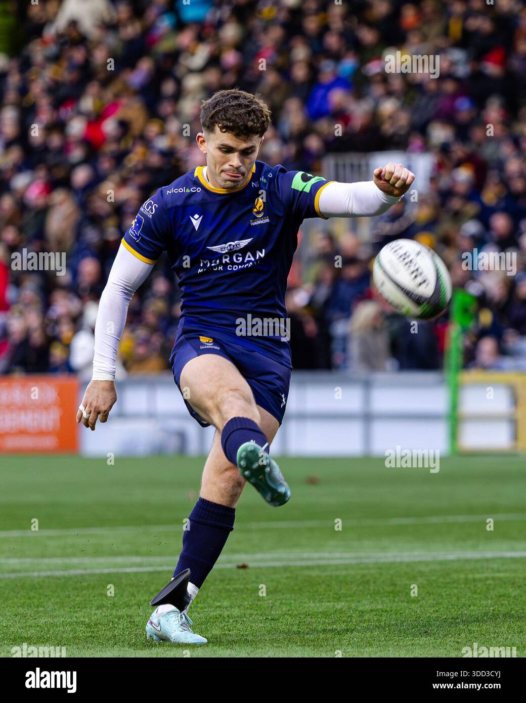 Worcester, England, UK, 27 December 2025. Will Reed of Worcester ...