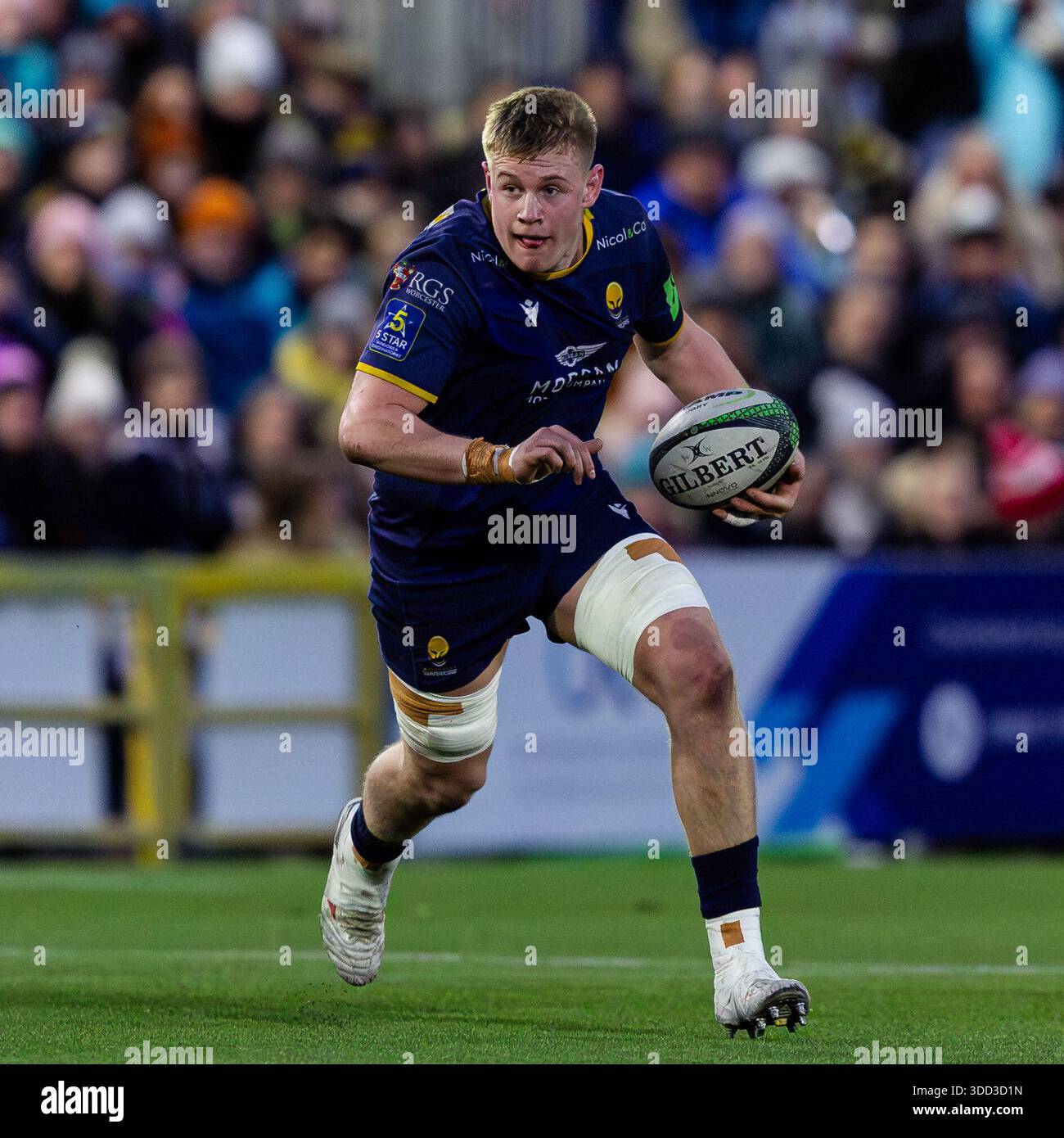 Worcester, England, UK, 27 December 2025. Will Jeanes of Worcester ...