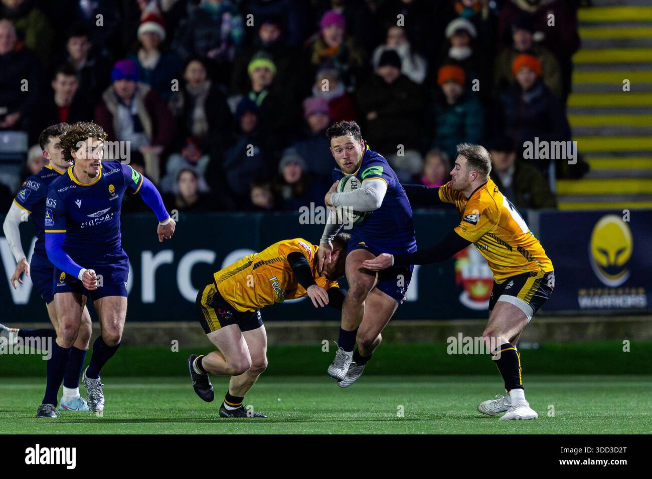 Worcester, England, UK, 27 December 2025. Tom Seabrook of Worcester ...