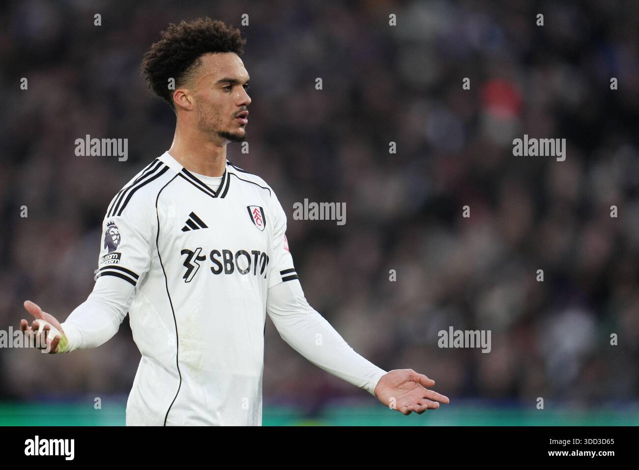 Antonee Robinson of Fulham during the Premier League match West Ham ...