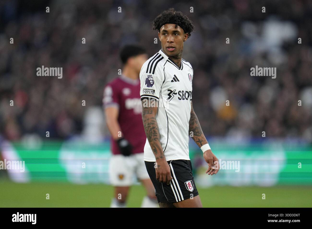 Kevin of Fulham during the Premier League match West Ham United vs ...