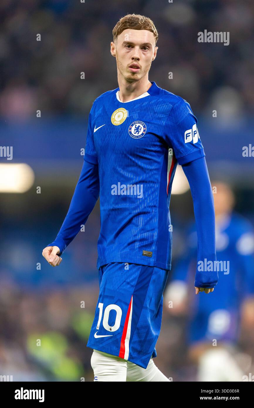Cole Palmer of Chelsea during the Premier League match between Chelsea ...