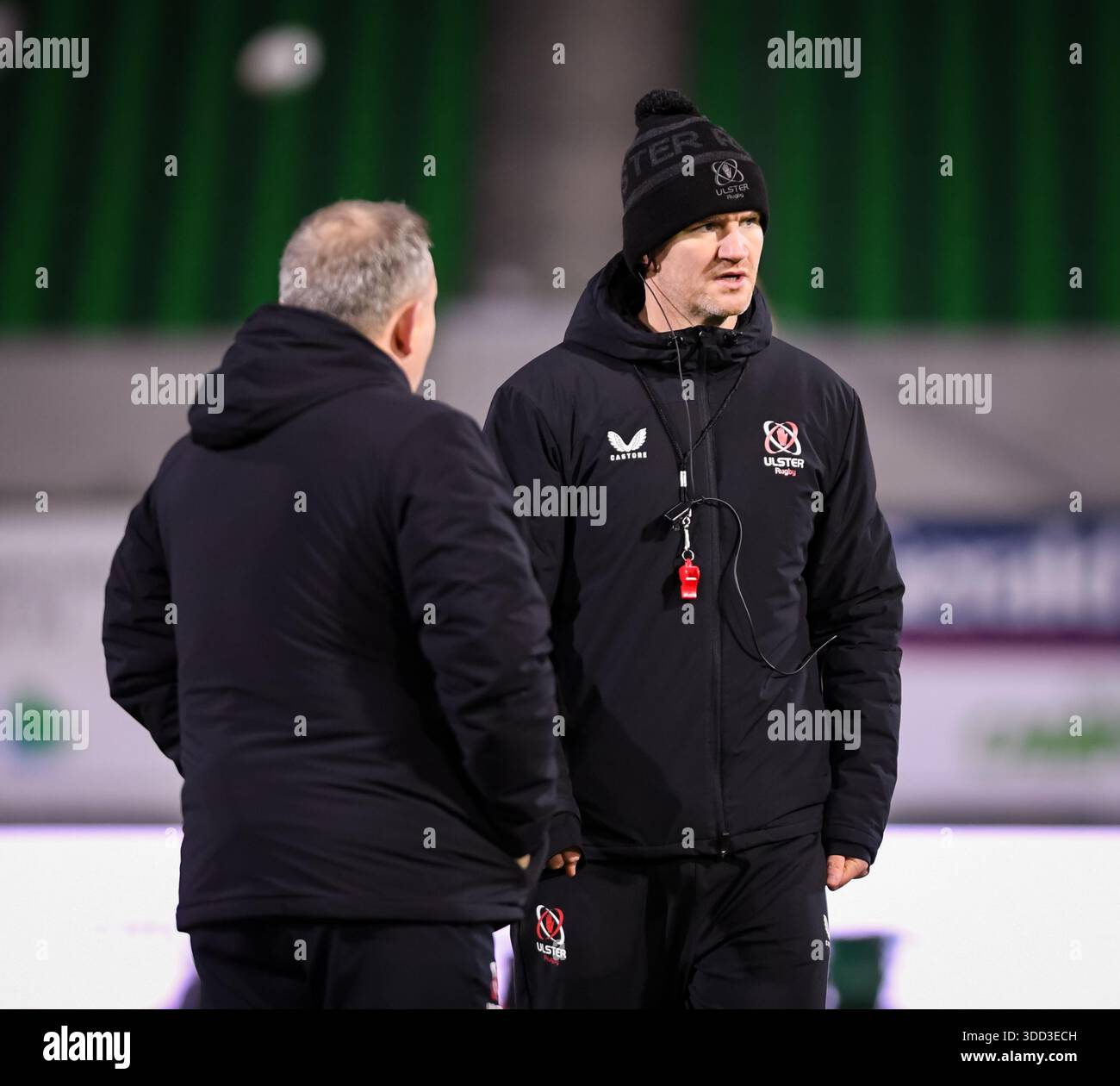 Galway, Ireland. 27th December, 2025. Ulster Assistant Coach Mark ...