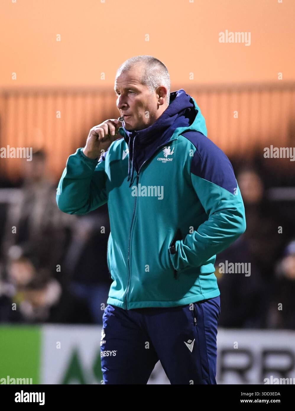 Galway, Ireland. 27th December, 2025. Connacht Head Coach Stuart ...