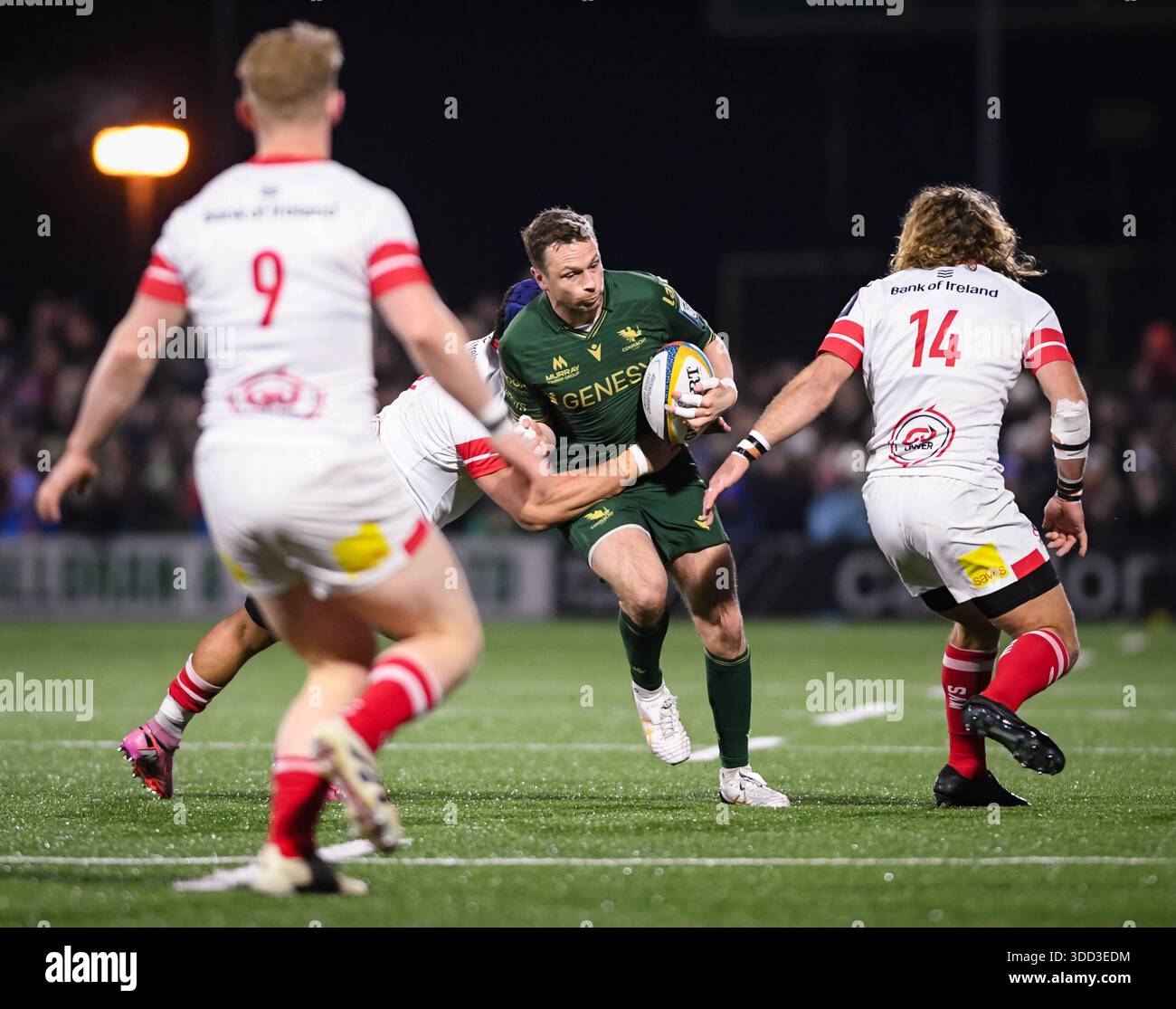 Galway, Ireland. 27th December, 2025. Connacht's Jack Carty in action ...