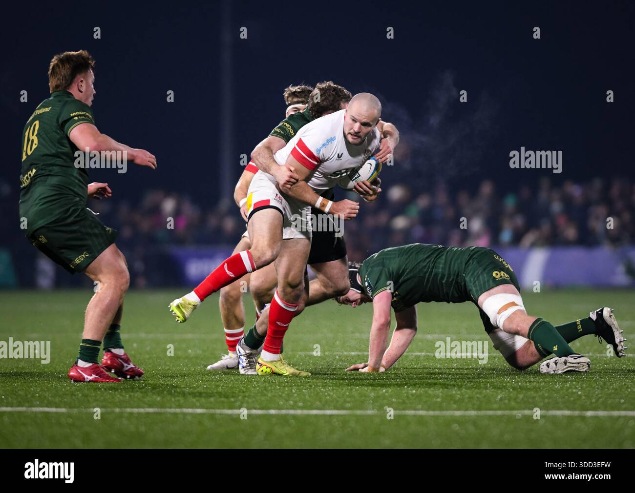 Galway, Ireland. 27th December, 2025. Jacob Stockdale of Ulster in ...
