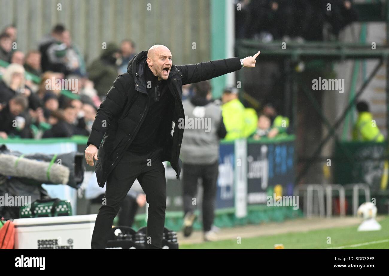 Easter Road Stadium .Edinburgh.Scotland.UK. 27th Dec 25, Scottish ...