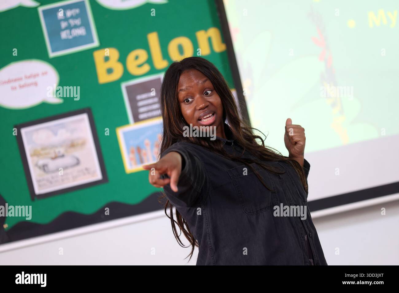 General views of children's author Abiola Bello, pictured as part of ...