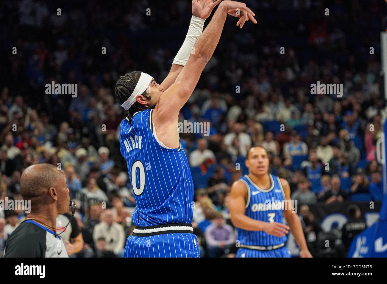 Orlando, Florida, USA, December 27, 2025, Orlando Magic guard Anthony ...