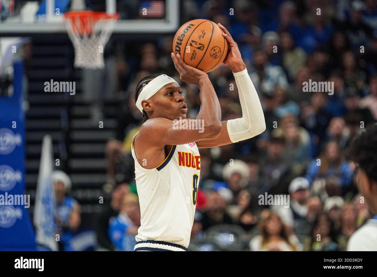 Orlando, Florida, USA, December 27, 2025, Denver Nuggets player Peyton ...