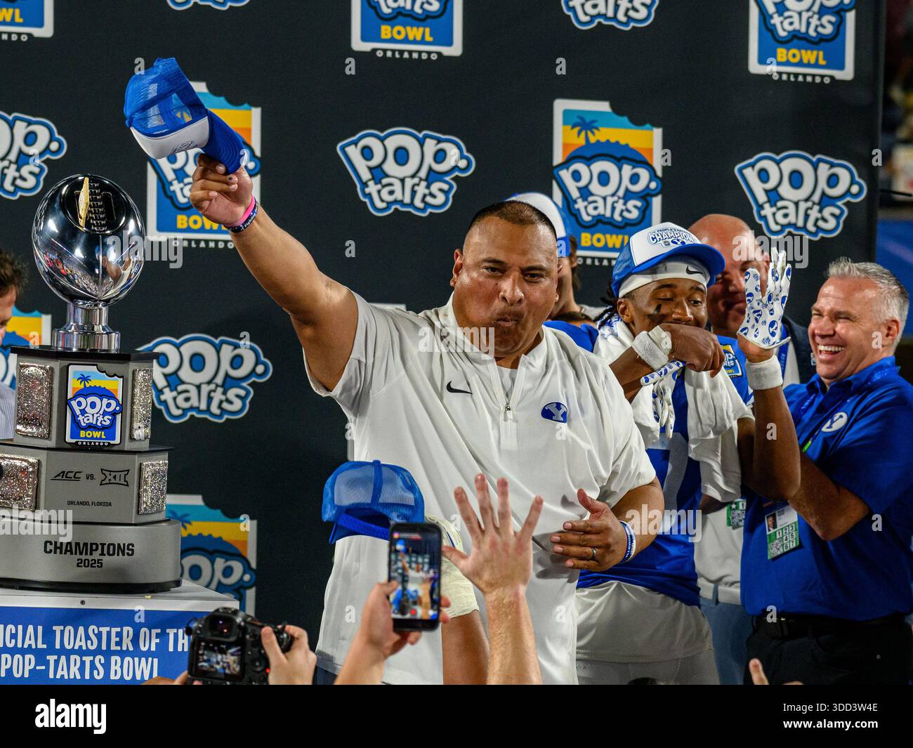 December 27, 2025: BYU Cougars head coach Kalani Sitake reacts after ...