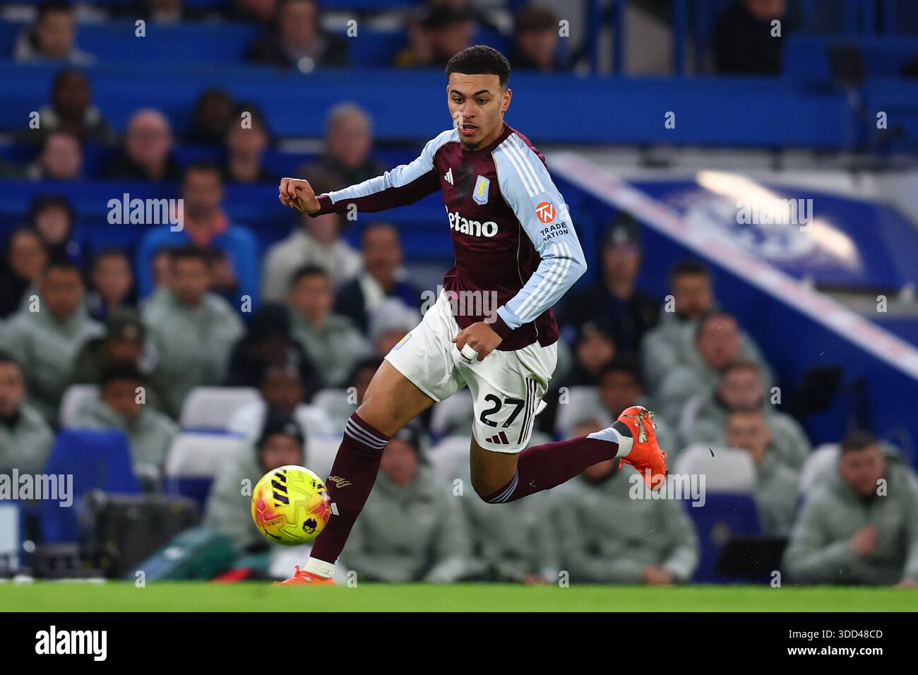 London, England, 27th December 2025. Morgan Rogers of Aston Villa ...