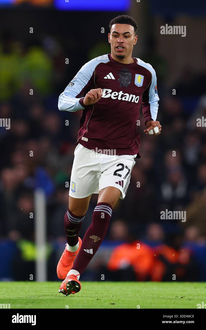 London, England, 27th December 2025. Morgan Rogers of Aston Villa ...