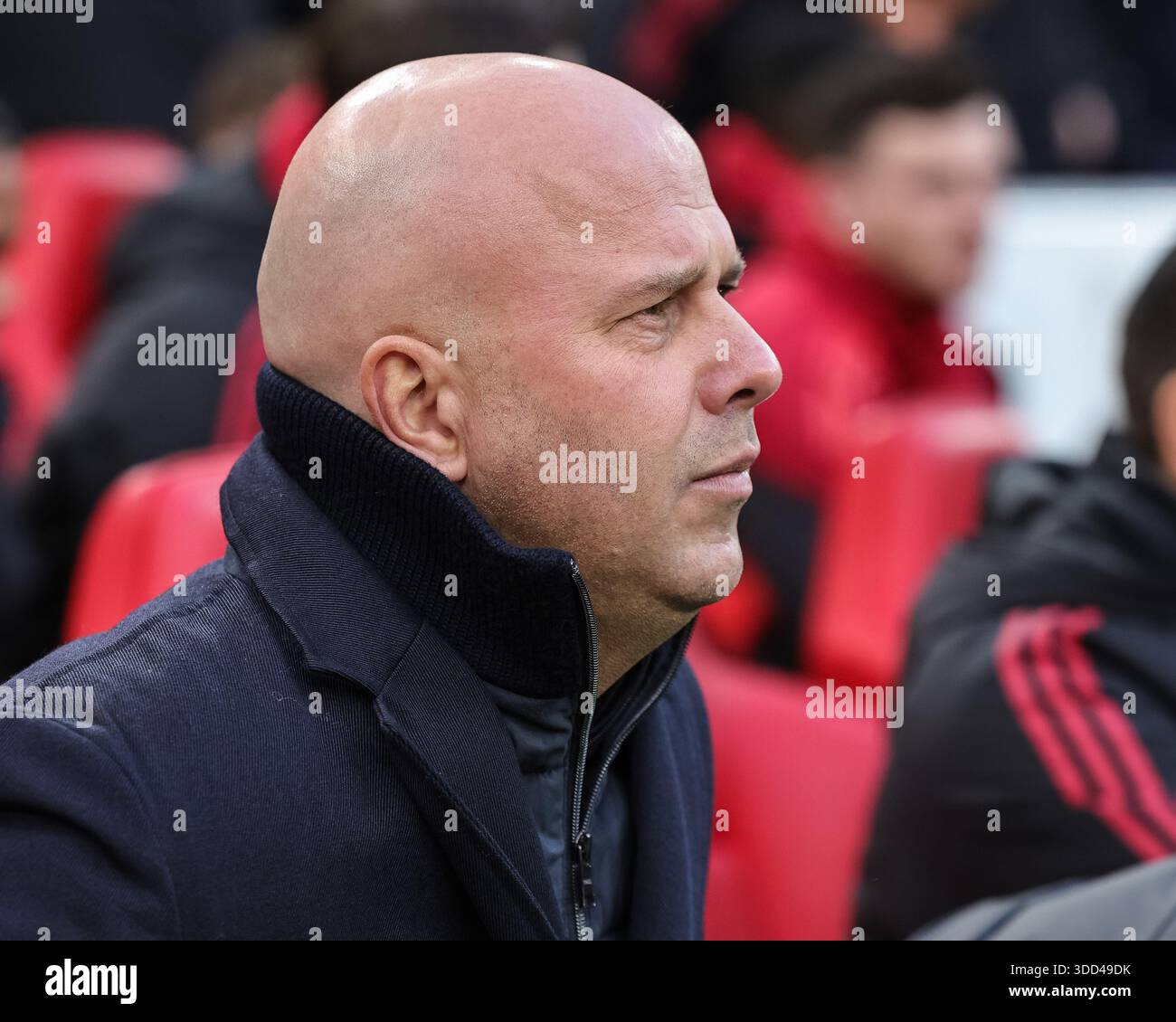 Arne Slot manager of Liverpool during the Premier League match ...