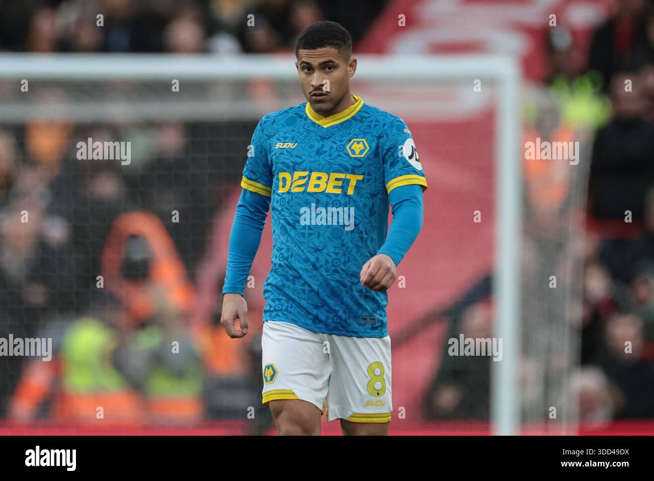 Joao Gomes of Wolverhampton Wanderers during the Premier League match ...