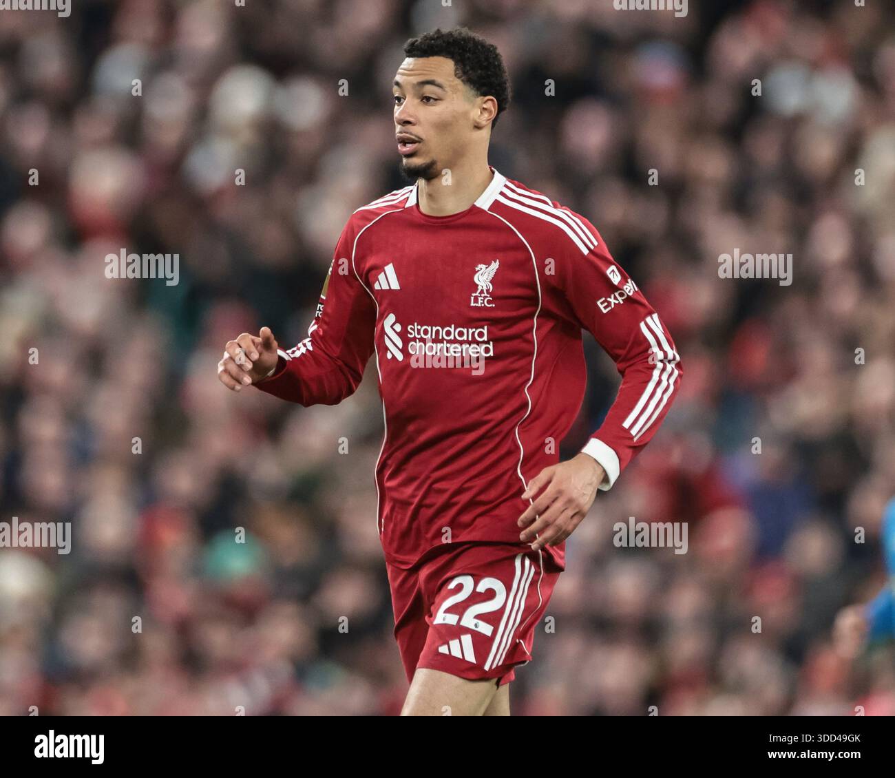 Hugo Ekitike of Liverpool during the Premier League match Liverpool vs ...