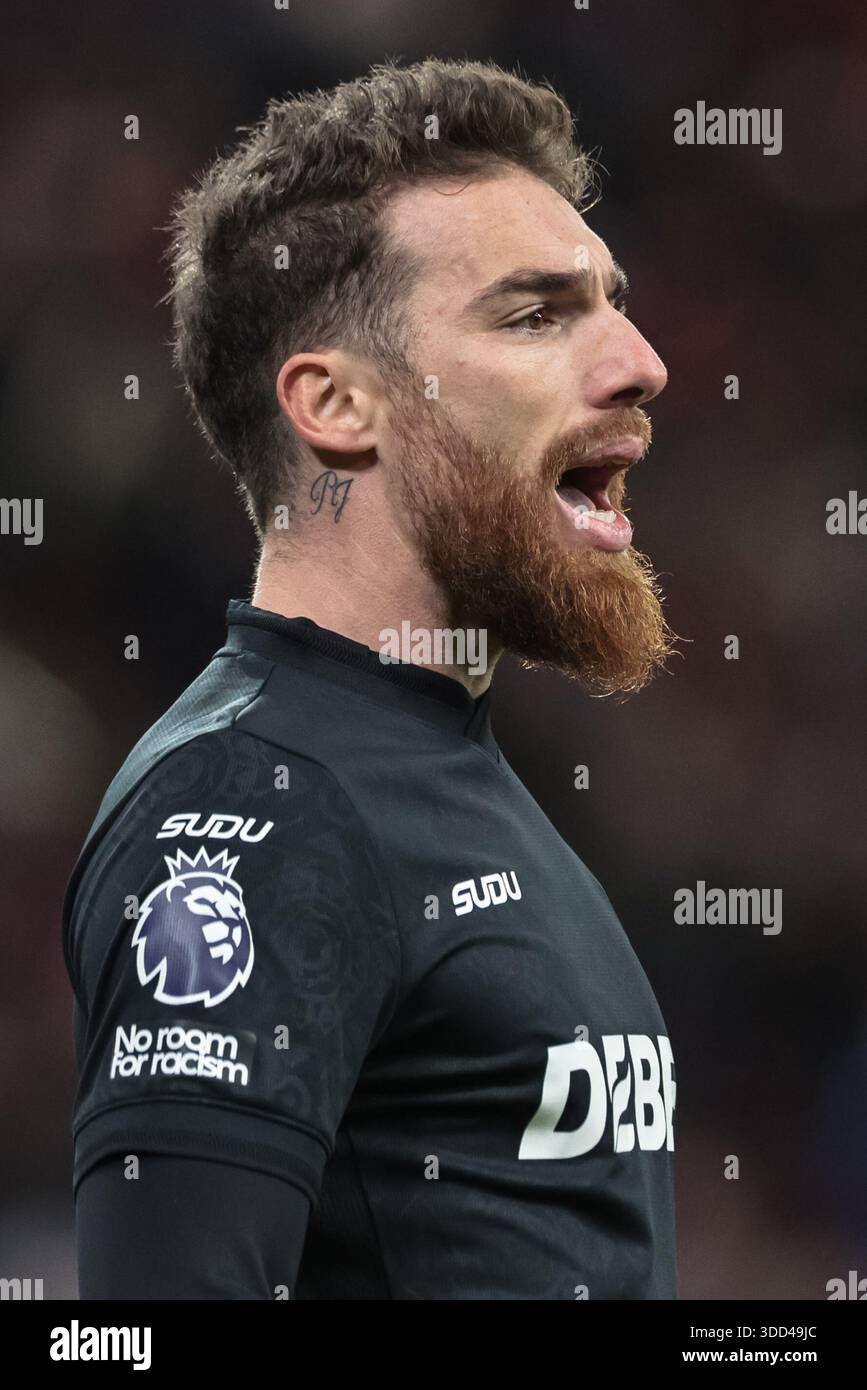 Wolverhampton Wanderers goalkeeper Jose Sa during the Premier League ...