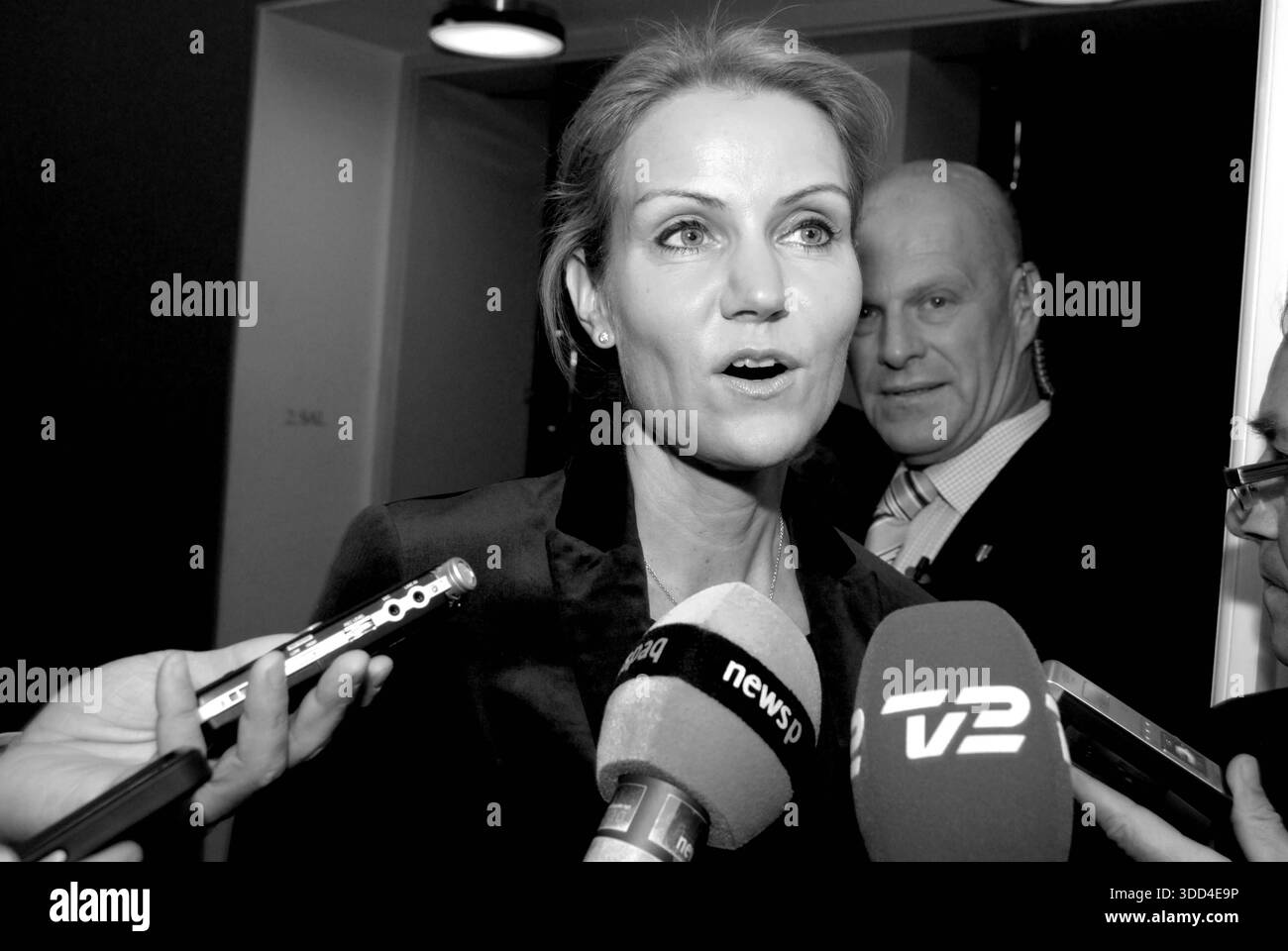 DENMARK / COPENHAGEN MS.Helle Thonring-Schmdit leader social democrat ...