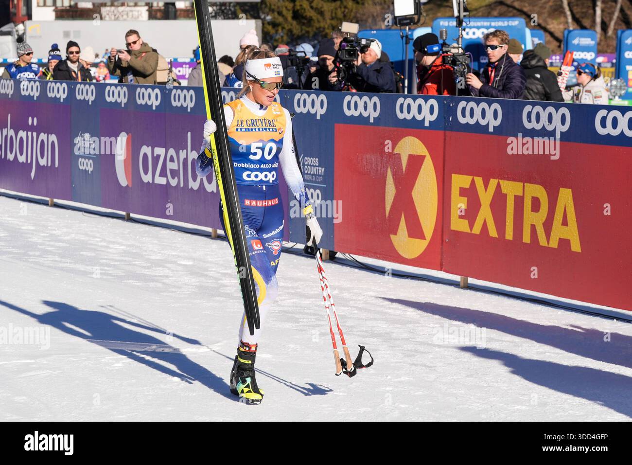 Oslo 20251228. Sweden's Frida Karlsson during the sprint prologue in ...