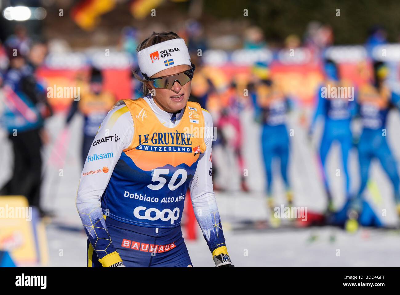 Oslo 20251228. Sweden's Frida Karlsson during the sprint prologue in ...